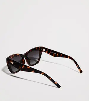 Le Specs Lumen Cat Eye Sunglasses - Brown