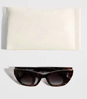 Le Specs Lumen Cat Eye Sunglasses - Brown