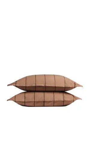PARACHUTE Pillow Percale Sham Set In . Also - Red
