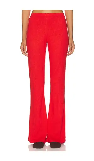 WELLBEING + BEINGWELL Shaw Pant - Red