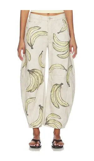 Free People X We The Free Good Luck Printed Jean - Multi