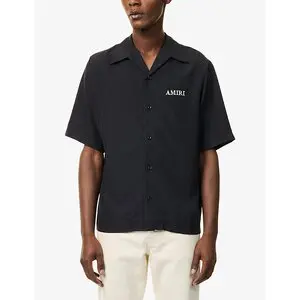 Amiri Logo-embroidery Camp Woven Shirt