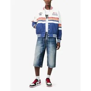 ICECREAM Logo-embroidered Cotton Bomber Jacket