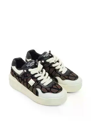 Valentino Garavani One Stud Toile Iconographe Sneakers