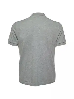 Dior Logo-embroidered Piqué Polo Shirt - Grey