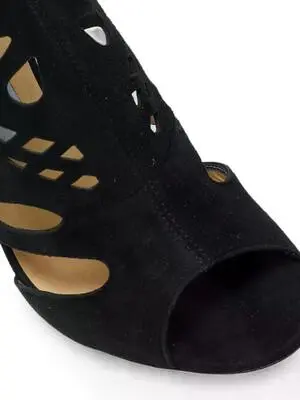 JIMMY CHOO Imogen Laser-cut Stiletto Sandals