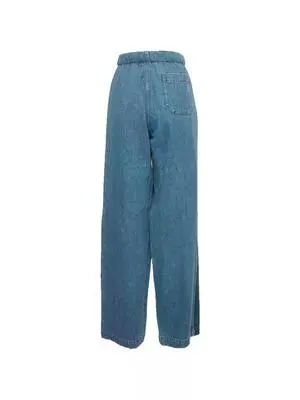 Loewe Tied-waist Wide-leg Jeans