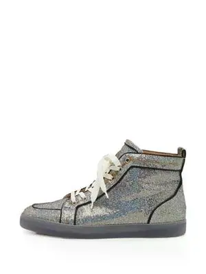 CHRISTIAN LOUBOUTIN Orlato High-top Sneakers - Silver