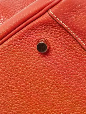 Hermès Lindy 34 Leather Shoulder Bag - Red