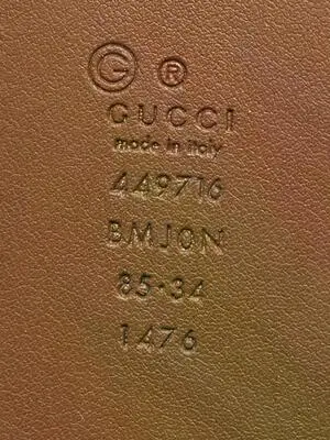 Gucci Microguccissima Belt