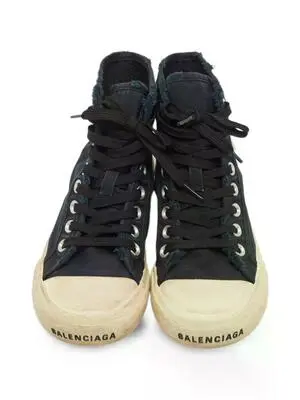 Balenciaga High Top Canvas Sneakers