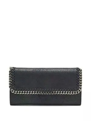 Stella McCartney Falabella Chain-trim Wallet - Blue