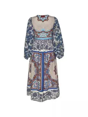 Max Mara Printed Maxi Dress