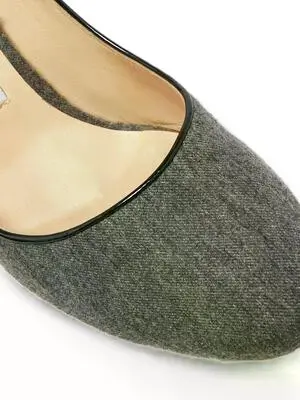 JIMMY CHOO Wool Stiletto Heel Pumps