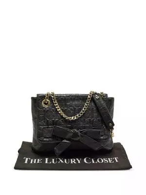 Carolina Herrera Audrey Bow Detail Shoulder Bag