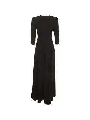 Elisabetta Franchi Crepe Maxi Dress