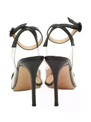 GIANVITO ROSSI Anise Ankle-strap Stiletto Pumps - Black