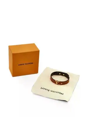 LOUIS VUITTON Iconic Leather Bracelet