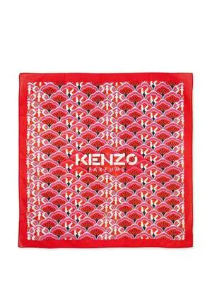 Kenzo Logo-print Square Scarf