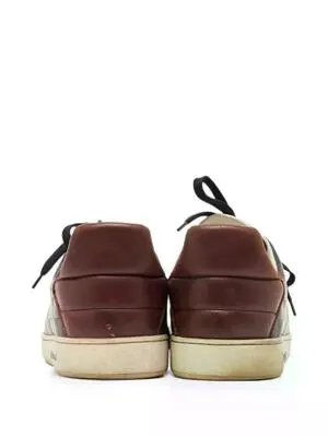 LOUIS VUITTON Damier Ebene Frontrow Sneakers - Black