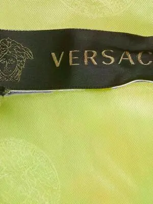 Versace Floral Print A-line Mini Skirt