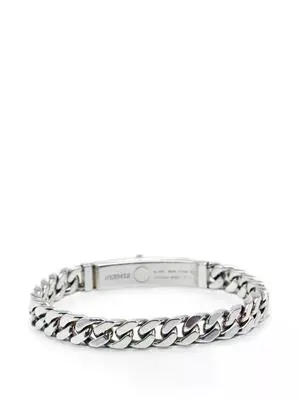 Hermès Kelly Gourmette Bracelet - Silver