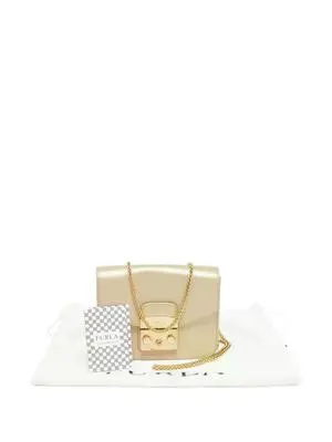 Furla Metropolis Leather Crossbody Bag - Neutrals