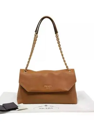 Prada Calf Leather Shoulder Bag