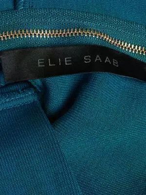 Elie Saab Backless Peplum Top