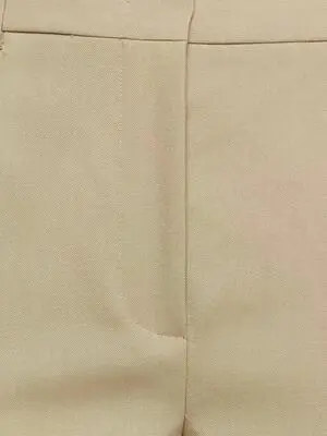 Sportmax Wool Cuffed Trousers