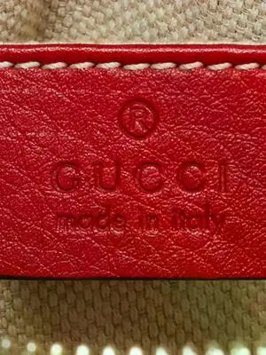 Gucci Soho Disco Leather Crossbody Bag - Red