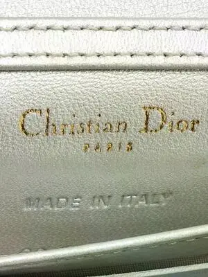 Dior 2017 Baby Diorama Shoulder Bag - Silver