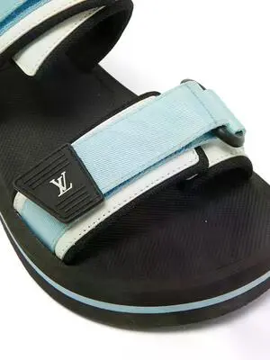 LOUIS VUITTON Arcade Touch-strap Flat Sandals