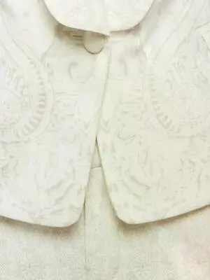 Roberto Cavalli Paisley Embroidered Suit
