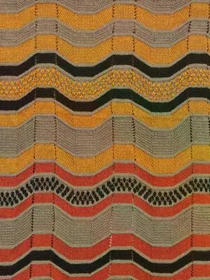 Missoni Ruffled Zigzag-knit Midi Dress