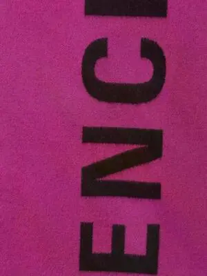 Balenciaga Logo-detail Wool Scarf