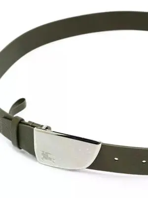 Burberry Shield Buckled Leather Belt