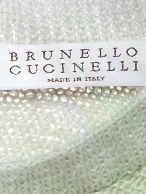 Brunello Cucinelli Sequin Embellished Knit Top