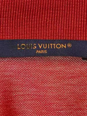LOUIS VUITTON Embroidered-logo Polo Shirt