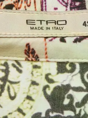 Etro Paisley Print Long-sleeved Shirt