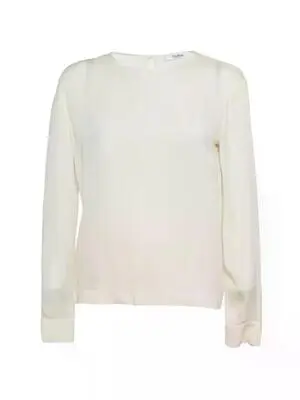 Max Mara Round Neck Blouses
