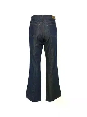 Moschino Studded Wide-leg Jeans