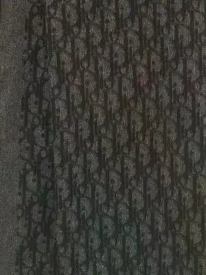 Dior Oblique Tasseled-ends Scarf