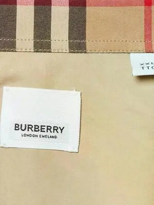 Burberry Logo Embroidered Shirt