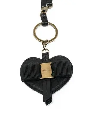 FERRAGAMO Heart Motif Keyring