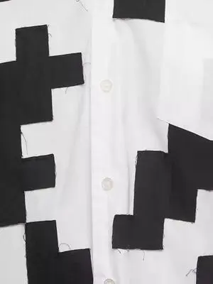 Comme Des Garçons Patchwork Cotton Shirt