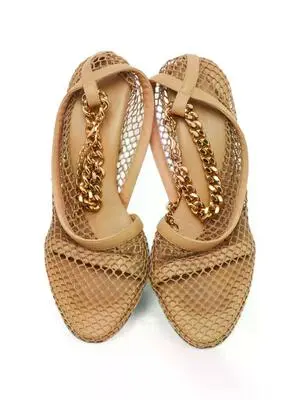 Bottega Veneta Mesh Chain-link Pumps