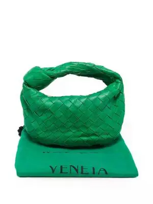Bottega Veneta Jodie Intrecciato Handbag - Green