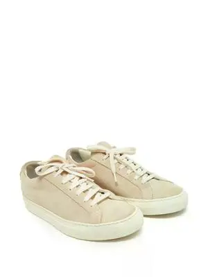 COMMON PROJECTS Achilles Suede Low-top Sneakers - Neutrals