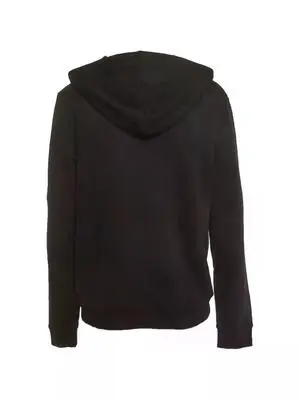 Saint Laurent Logo-print Hoodie - Black